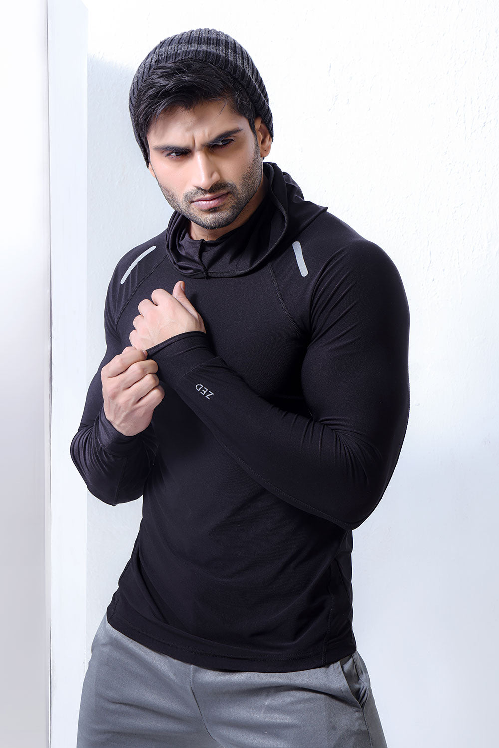 Black ZED Active Performance Training With Hood | ZED