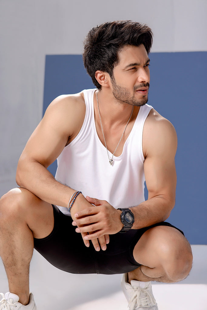 White Organic Vest | ZED