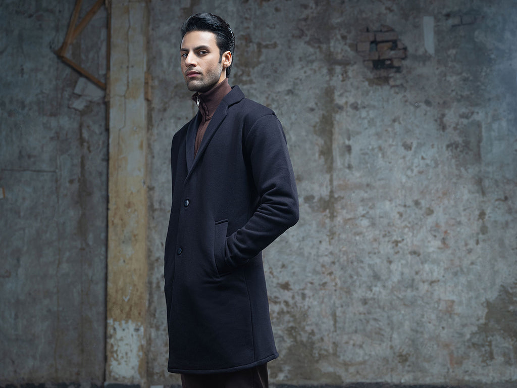 Black Over Coat | ZED
